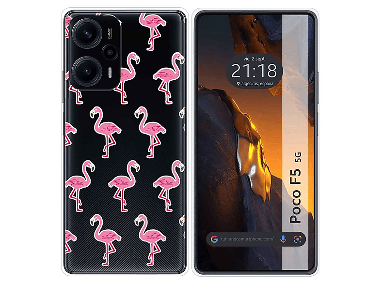 Funda móvil - TUMUNDOSMARTPHONE Xiaomi Poco F5 5G, Compatible con ...