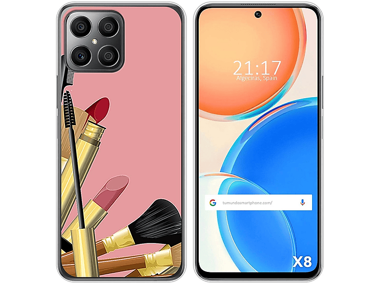 Funda móvil | TUMUNDOSMARTPHONE Huawei Honor X8, Compatible con Huawei ...