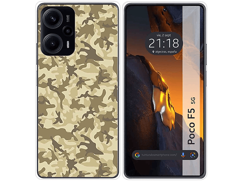 Funda móvil - TUMUNDOSMARTPHONE Xiaomi Poco F5 5G, Compatible con ...