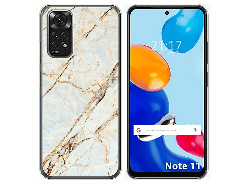 Funda móvil - TUMUNDOSMARTPHONE Xiaomi Redmi Note 11 / 11s, Compatible ...