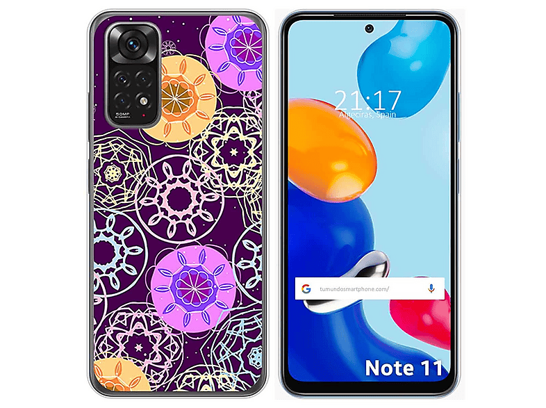 Funda móvil - TUMUNDOSMARTPHONE Xiaomi Redmi Note 11 / 11s, Compatible ...