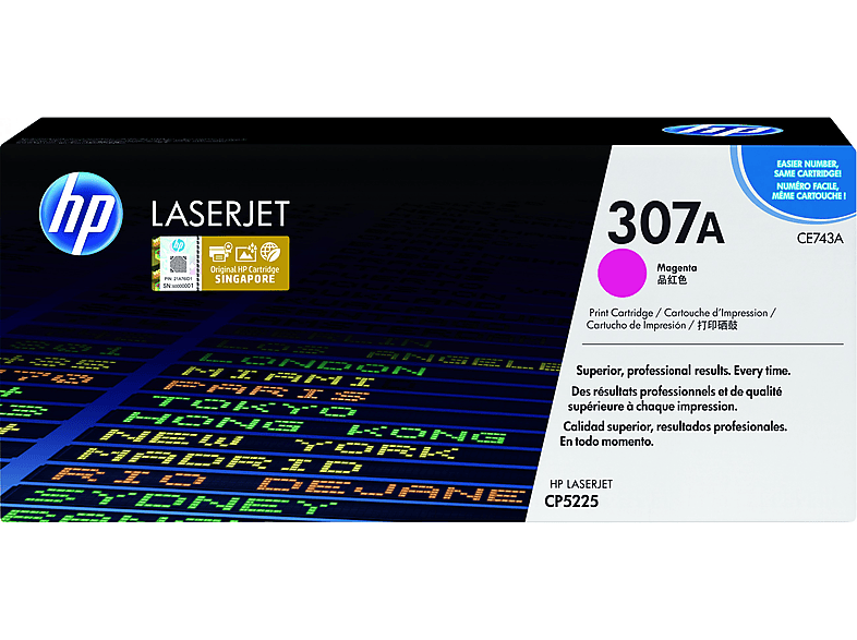 HP 307A originele magenta LaserJet tonercartridge Magenta | MediaMarkt