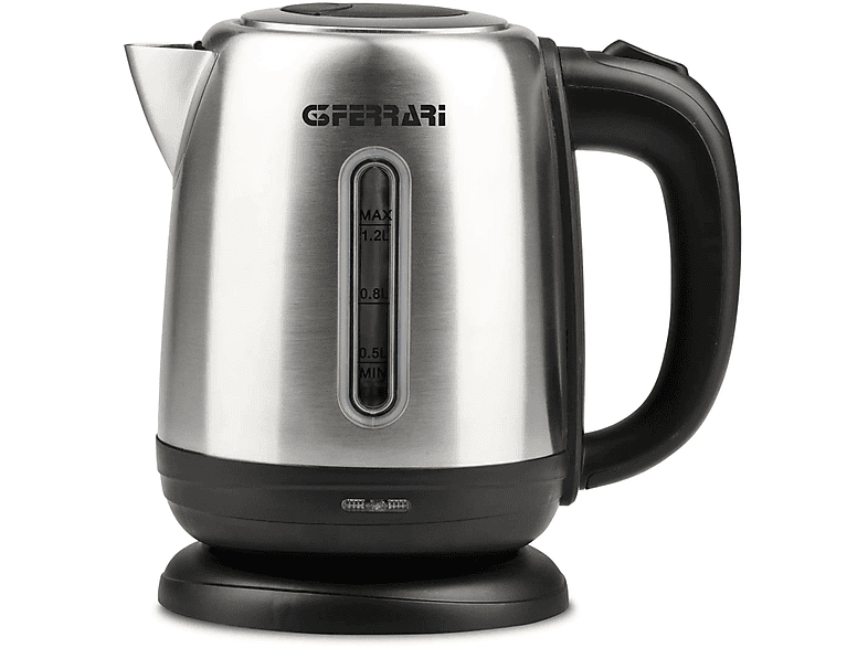 G3 FERRARI Idra Waterkoker Zwart, Roestvrijstaal | MediaMarkt