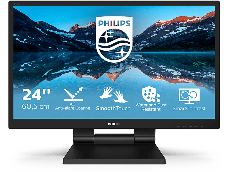 PHILIPS 242B9TL/00 23,8 Zoll Full-HD Monitor (5 ms Reaktionszeit, 60 Hz) | MediaMarkt