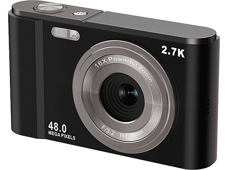 Cámara digital | KINSI DC302 2.8in, 48 megapixel, Negro | MediaMarkt
