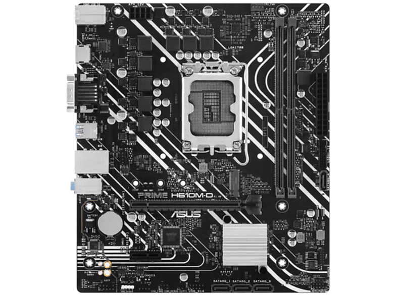 ASUS PRIME H610M-D (1700) (D) Mainboards schwarz; silber | MediaMarkt