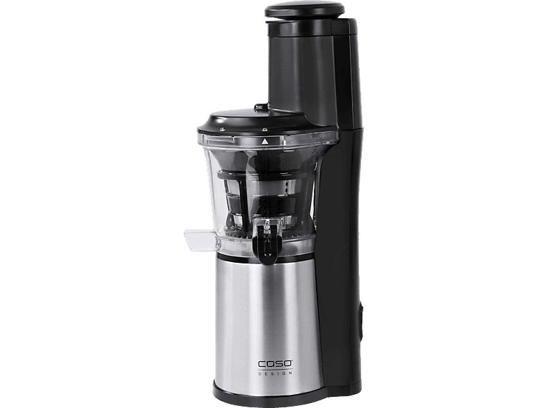 CASO DESIGN SJW 500 - Slow Juicer Entsafter 150 Watt, Schwarz, Silber ...