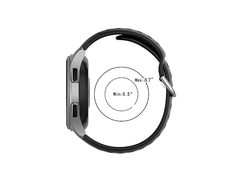 INF Einfarbiges Sportarmband für Samsung Galaxy Watch 20 mm ...