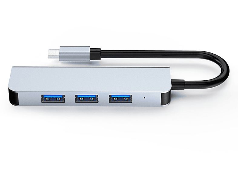 INF USB-Hub mit 1 USB3.0-Port und 3 USB2.0-Ports Aufladekabel ...