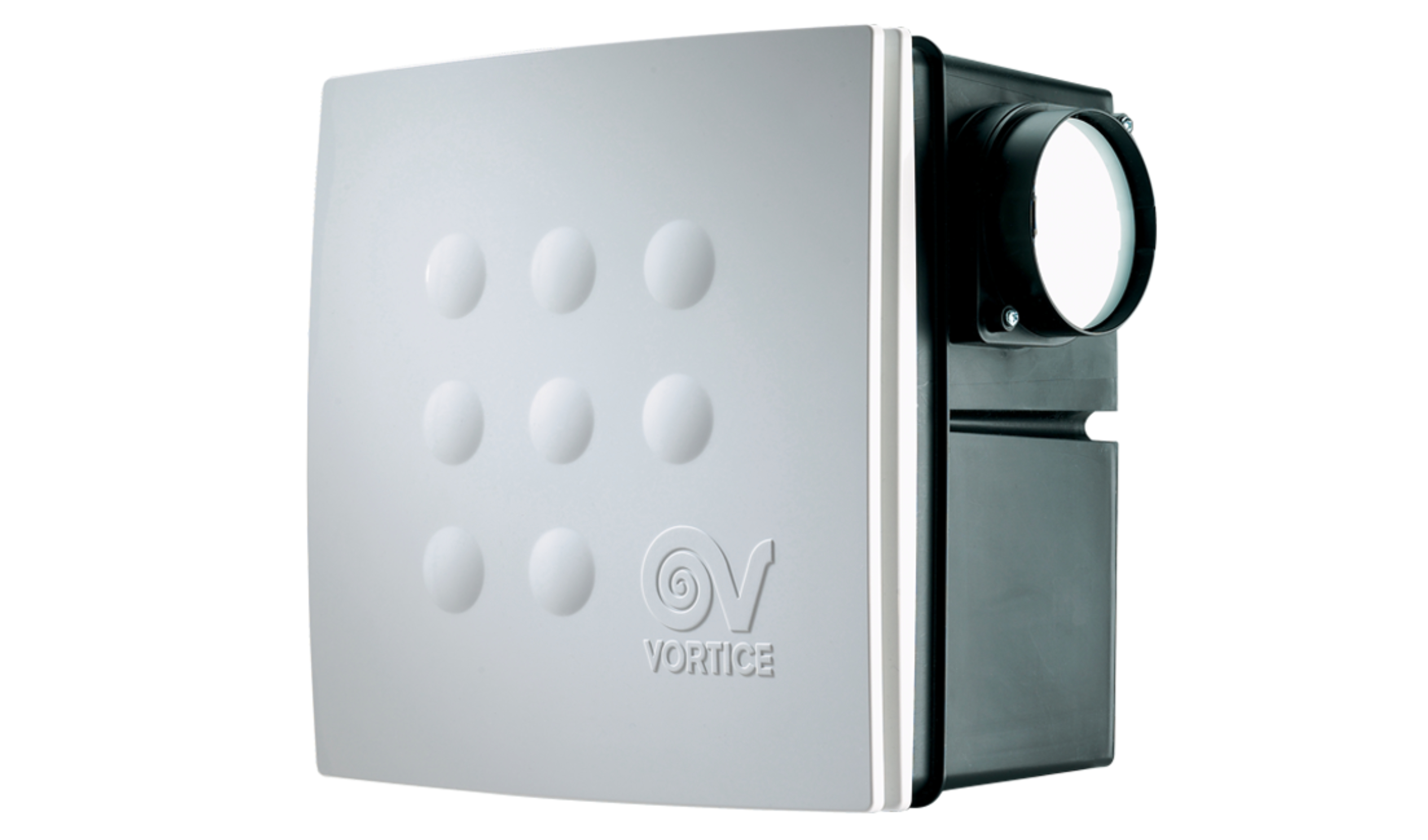 VORTICE Quadro Medio I T-HCS Kleinraumventilator Weiß (29 Watt ...