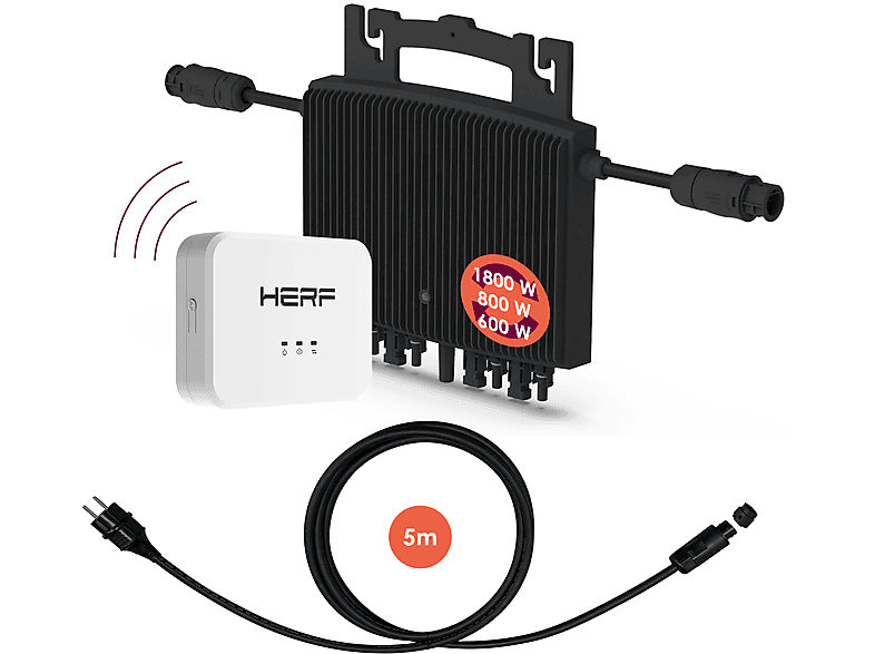 VALE HERF-1800 + DCU + AC-Anschlusskabel Wechselrichter | MediaMarkt