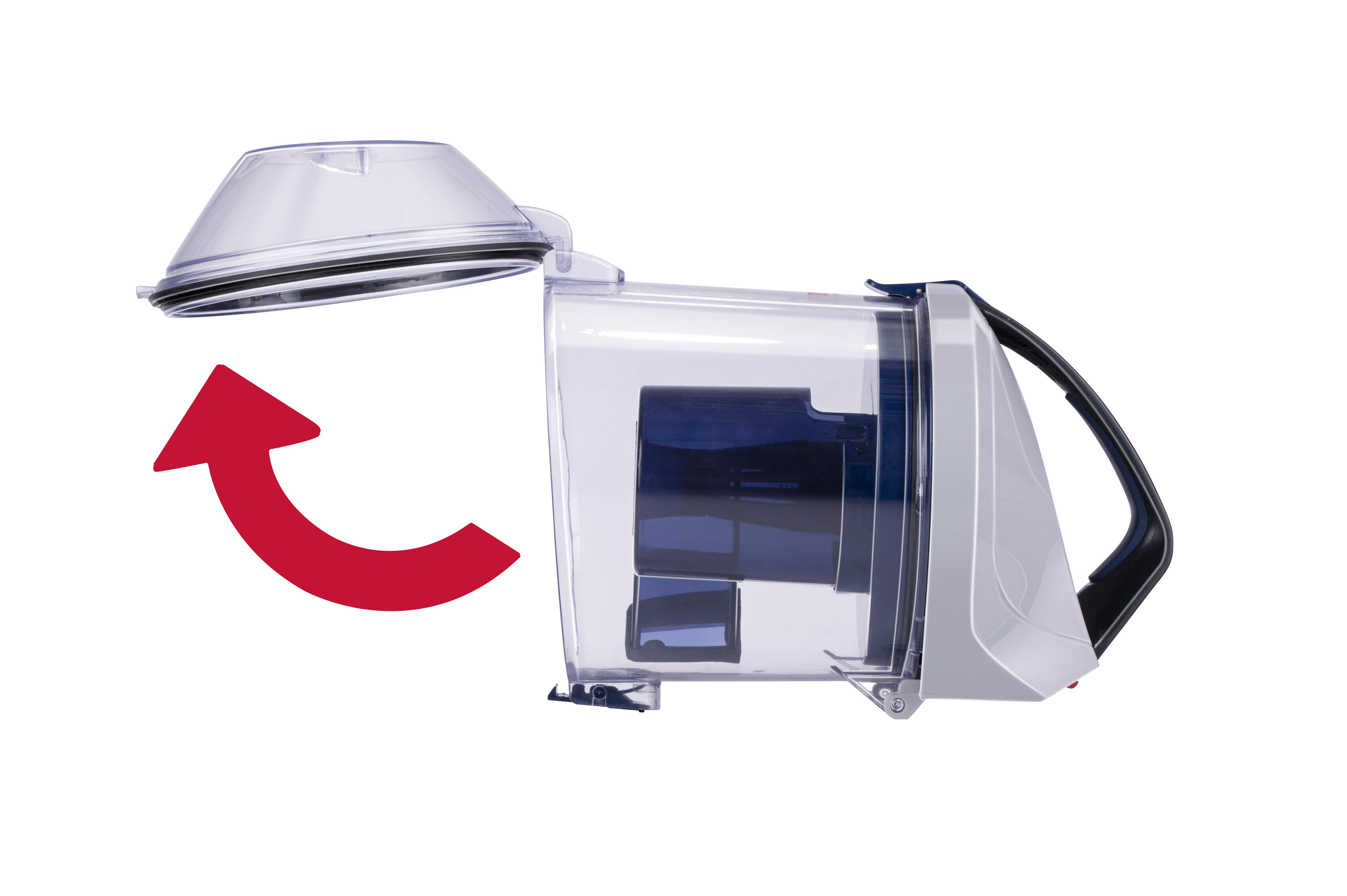 DIRT DEVIL DD2501 Bodenstaubsauger, maximale Leistung: 850 Watt, grau ...