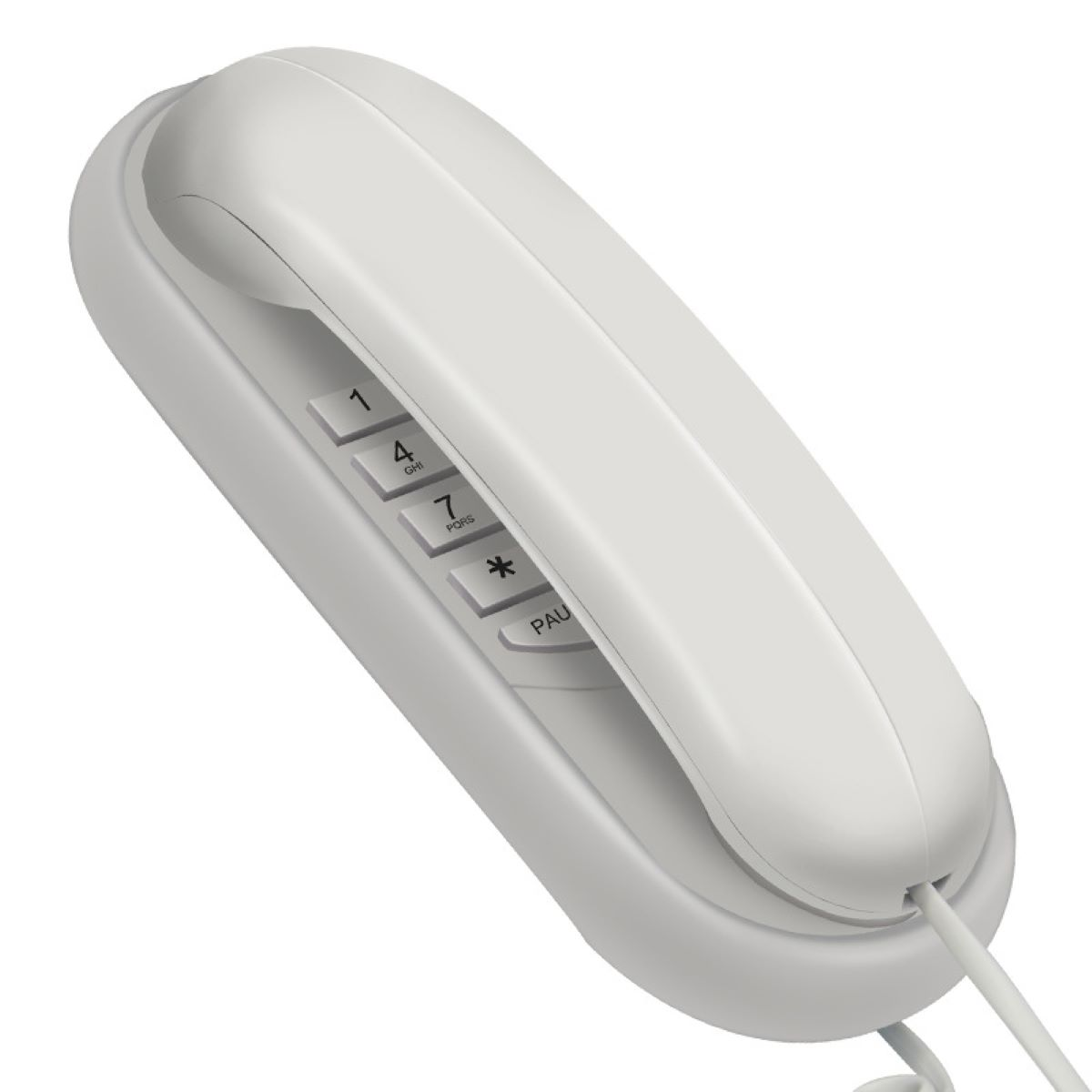 LACAMAX Tisch- und Wandtelefon - Wahlwiederholung mit einem Tastendruck ...