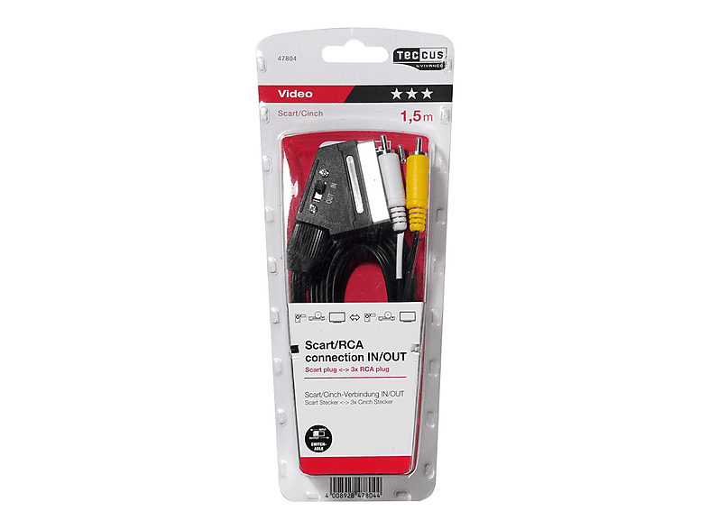 VIVANCO 47804, Adapter, 1,5 m | SATURN