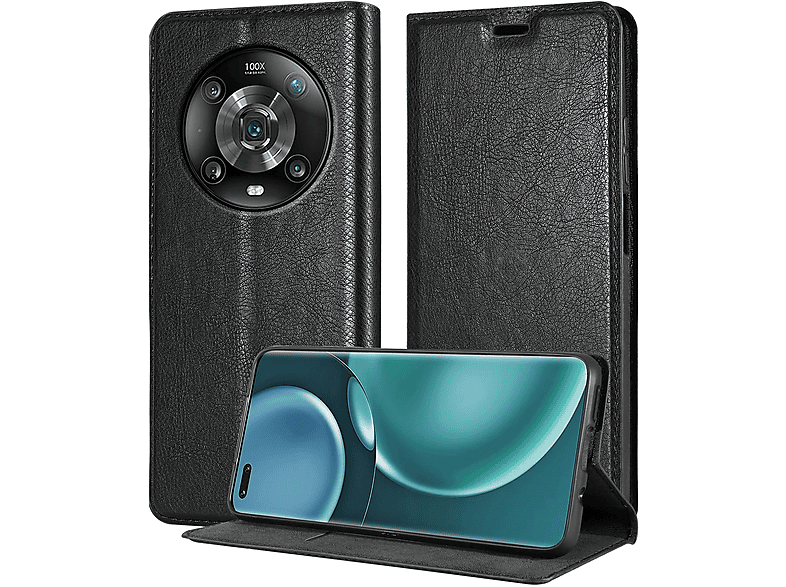 CADORABO Book Magnet Hülle Magnet, Bookcover, Honor, MAGIC 4 PRO, NACHT ...