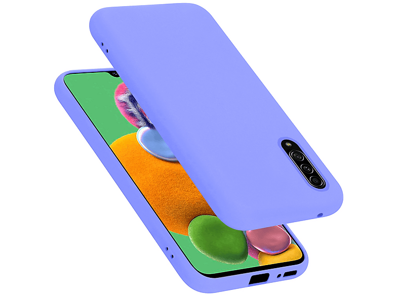 CADORABO Hülle im Liquid Silicone Case Style, Backcover, Samsung ...