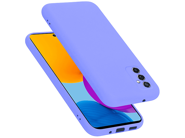 CADORABO Hülle im Liquid Silicone Case Style, Backcover, Samsung ...