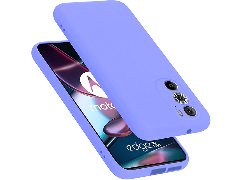 CADORABO Hülle im Liquid Silicone Case Style, Backcover, Motorola, EDGE ...