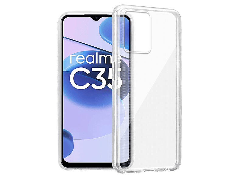CADORABO Hülle Ultra Slim TPU Case, Backcover, Realme, C35 / Narzo 50A ...