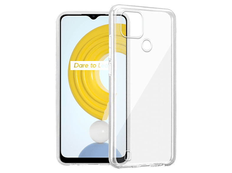 CADORABO TPU Ultra Slim AIR Schutzhülle, Backcover, Realme, C21, VOLL ...