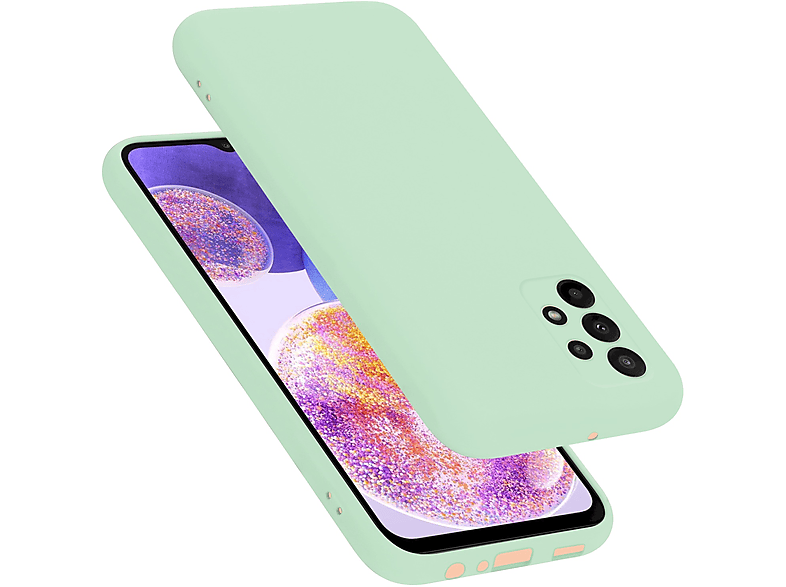 Funda para móvil | CADORABO Funda protectora de silicona, Compatible con Samsung Galaxy A23 4G ...