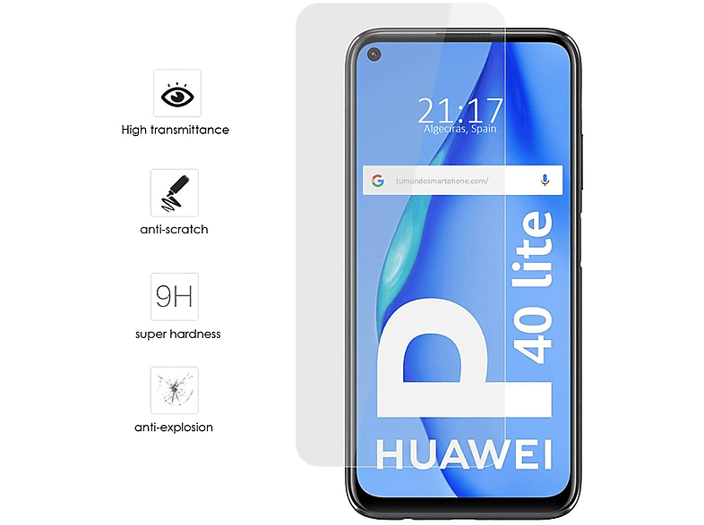 Protector pantalla móvil | Huawei P40 Lite TUMUNDOSMARTPHONE, Huawei ...