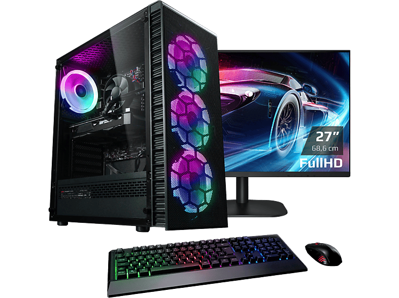 KIEBEL Raptor V AMD Ryzen 5 5600G Radeon™ Onboard Graphics ...