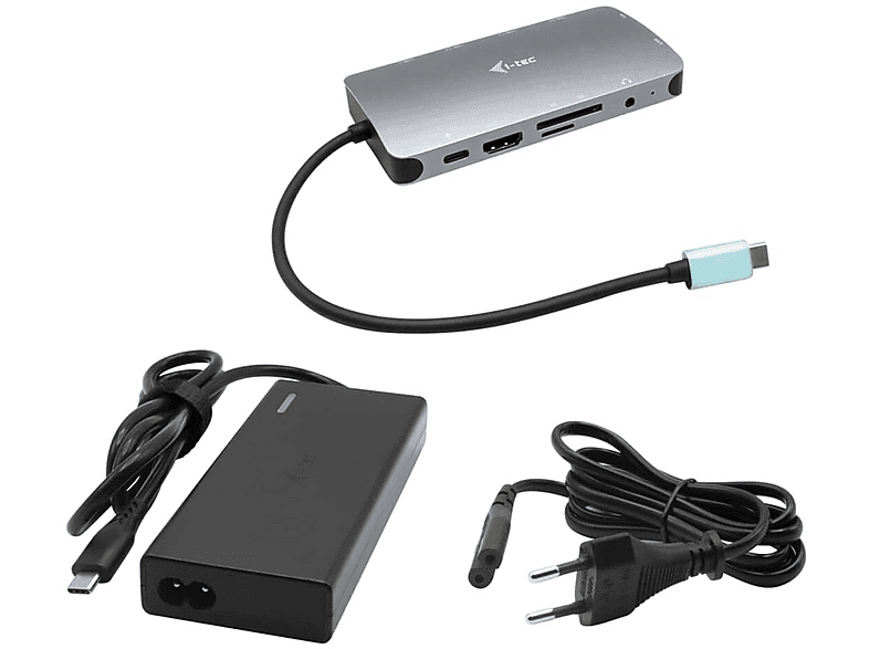 HUB USB I-TEC Metal C31NANOVGA77W laptop dock/port replicator ...