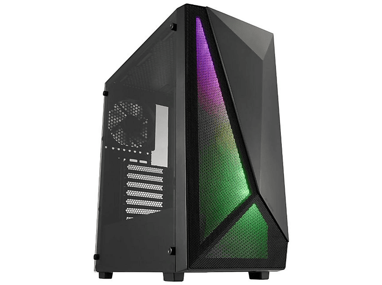 Chasis PC - Caja FSP CMT195A Midtower ATX RGB FSP, Black | MediaMarkt