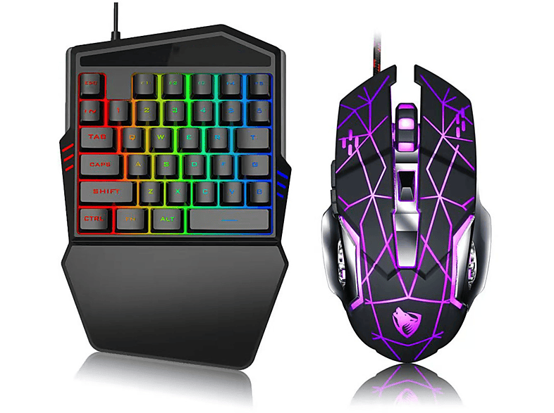 BRIGHTAKE Luminous Game Chicken Handheld Keyboard - Dein Weg zum Gaming ...