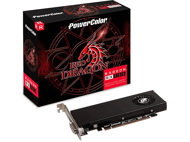 POWERCOLOR Red Dragon AXRX 550 4GBD5-HLE (AMD, Grafikkarten) | MediaMarkt