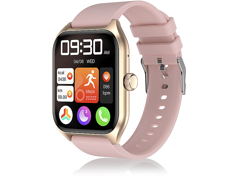 Smartwatch | DAM ELECTRONICS Qx5 con pantalla de 1,96 pulgadas ...