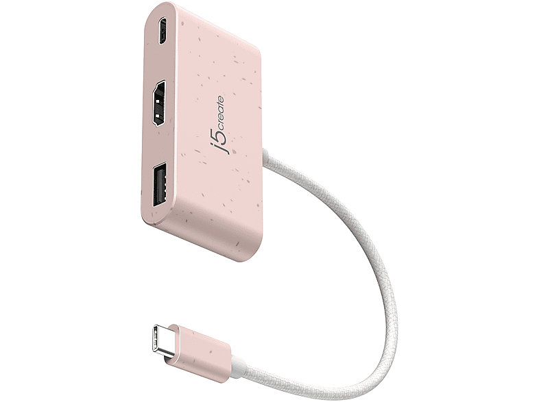 J5CREATE JCA379ER-N HDMI Adapter, Rose | SATURN