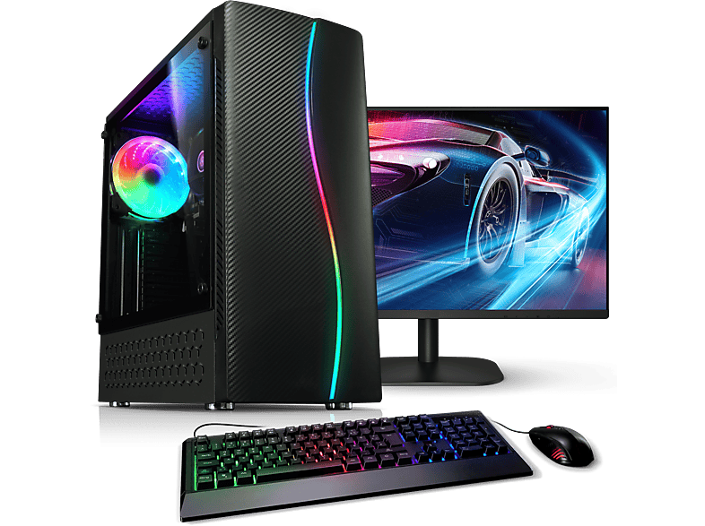KIEBEL Twister AMD Ryzen 5 5500, Komplettsysteme Gaming mit Ryzen 5 ...