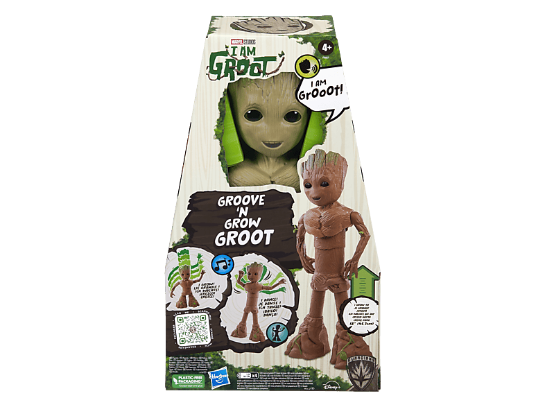 Figura - Marvel Studios I Am Groot, Groove 'N Grow Groot MARVEL CLASSIC ...
