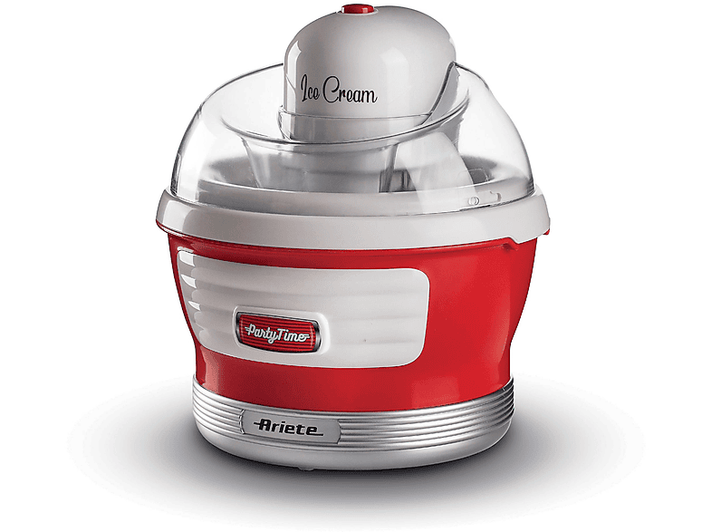 Heladera | ARIETE Ice Cream Maker Party Time, 12 W, 1,5 l, Rojo ...