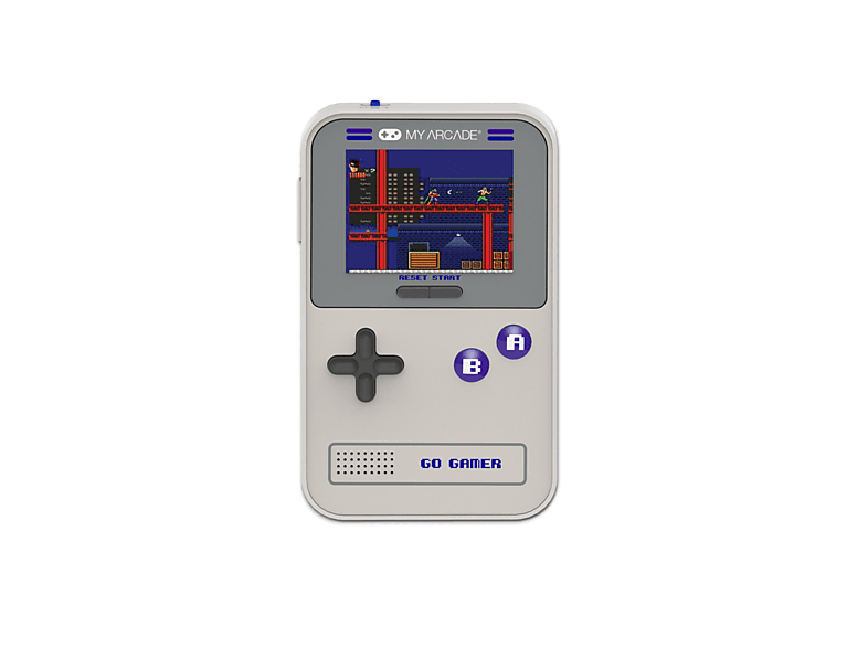 Consola retro | MYARCADE Gamer Mini Classic Blanco, 0 GB, Blanco y lila ...