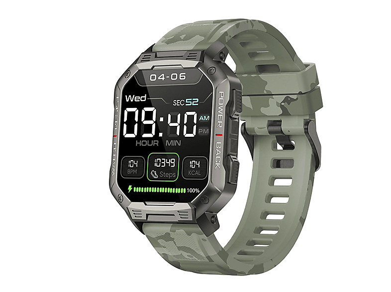 Smartwatch | DAM ELECTRONICS NX3 con modos deportivos, monitor cardiaco ...