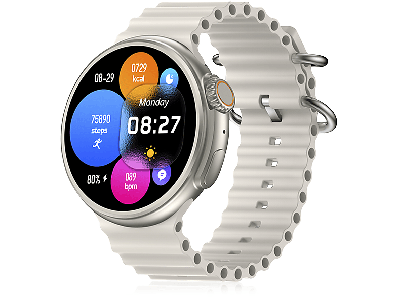 Smartwatch - DAM ELECTRONICS Z78 Ultra con corona multifunción ...