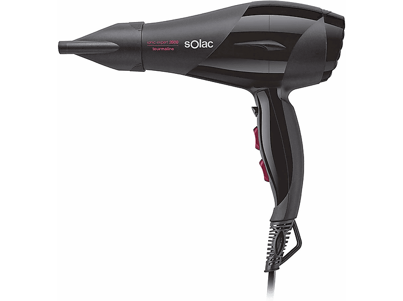 Secador | SOLAC SP7170 Expert2600 Tourmaline, 2600 W, 2 niveles ...