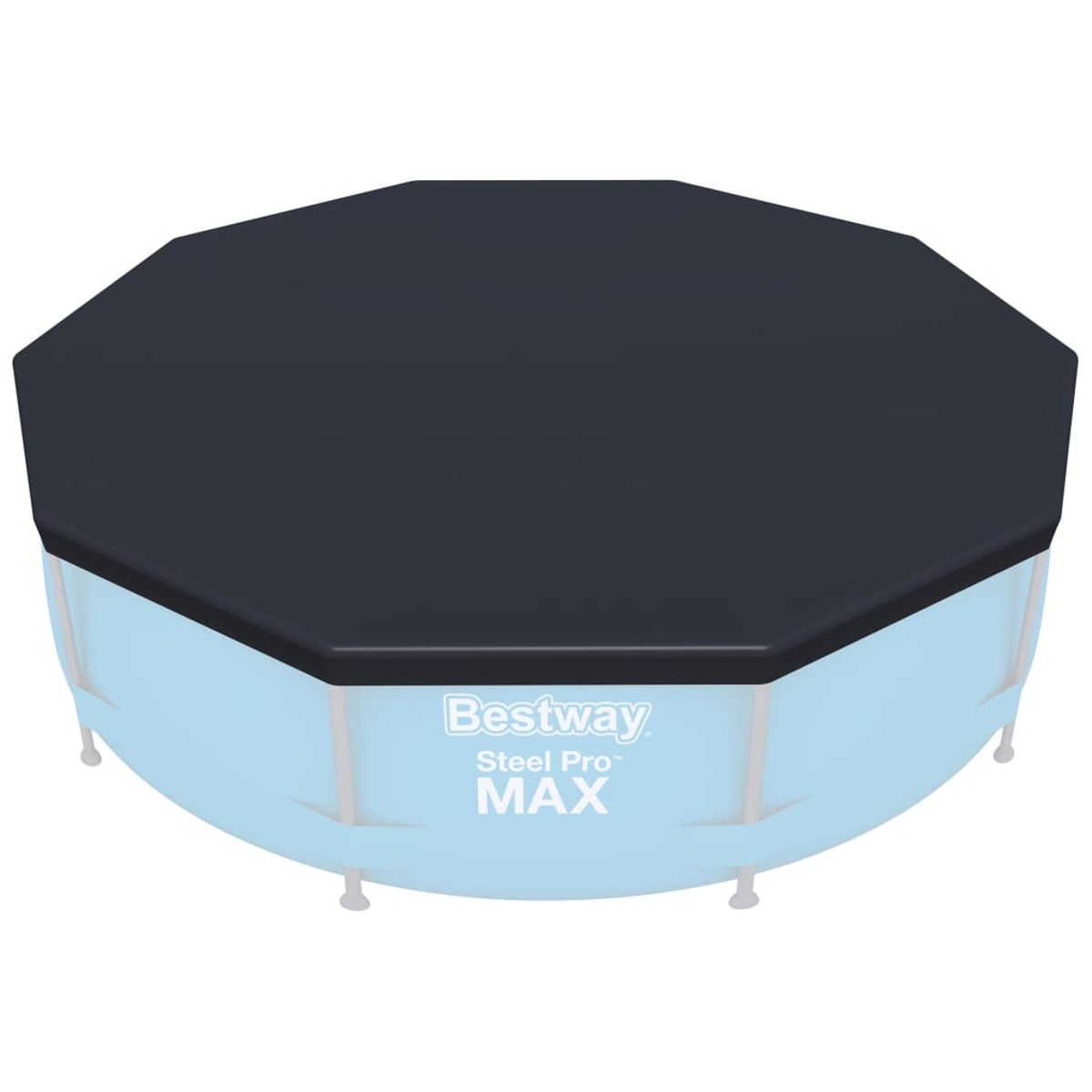 BESTWAY 3202466 Poolabdeckung, Anthrazit | MediaMarkt