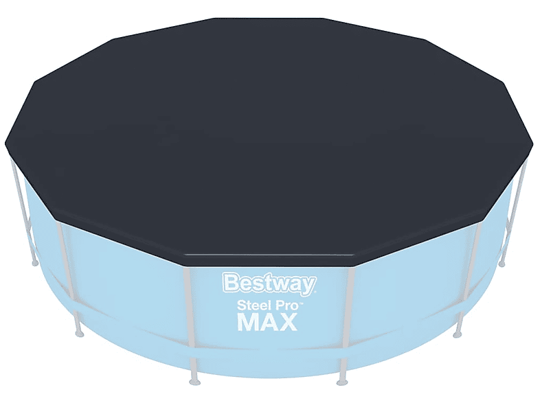 BESTWAY 3202467 Poolabdeckung, Anthrazit | MediaMarkt