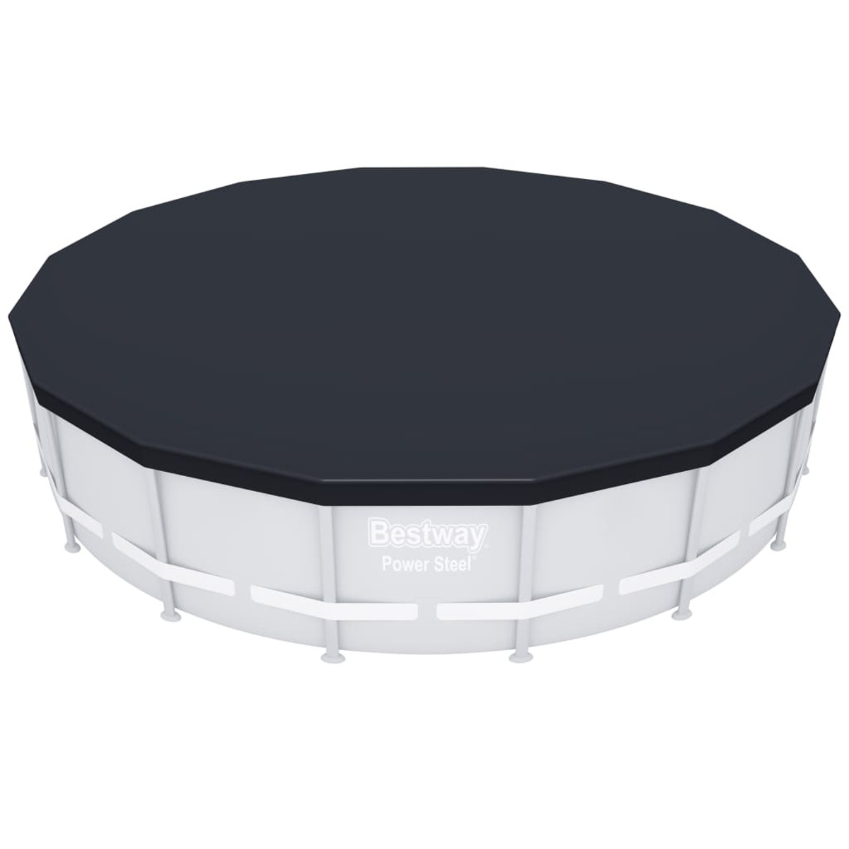 BESTWAY 3202470 Poolabdeckung, Anthrazit | SATURN
