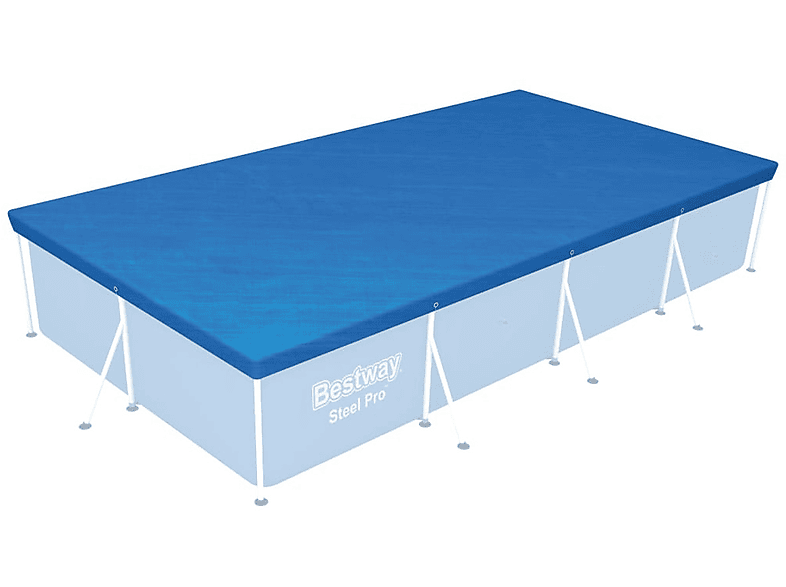 BESTWAY 3202473 Poolabdeckung, Blau | MediaMarkt