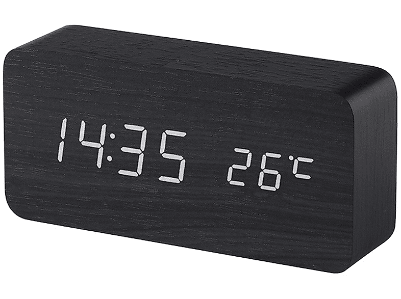 COZEVDNT Digitaler Wecker aus Holz Uhr | SATURN