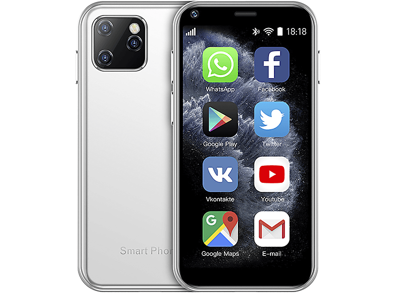 DAM ELECTRONICS Mini smartphone XS11 3G, Android, 1GB RAM + 8GB ...