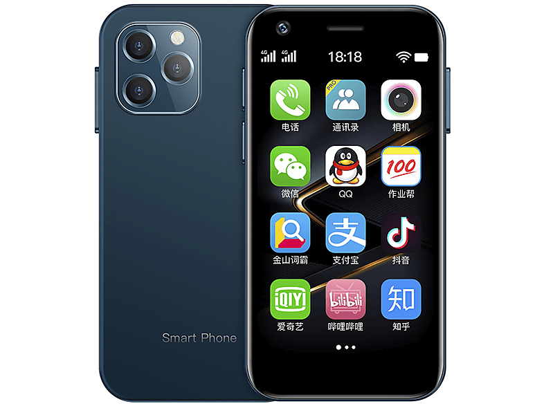 DAM ELECTRONICS Mini smartphone XS12 4G, Android, 4GB RAM + 64GB ...