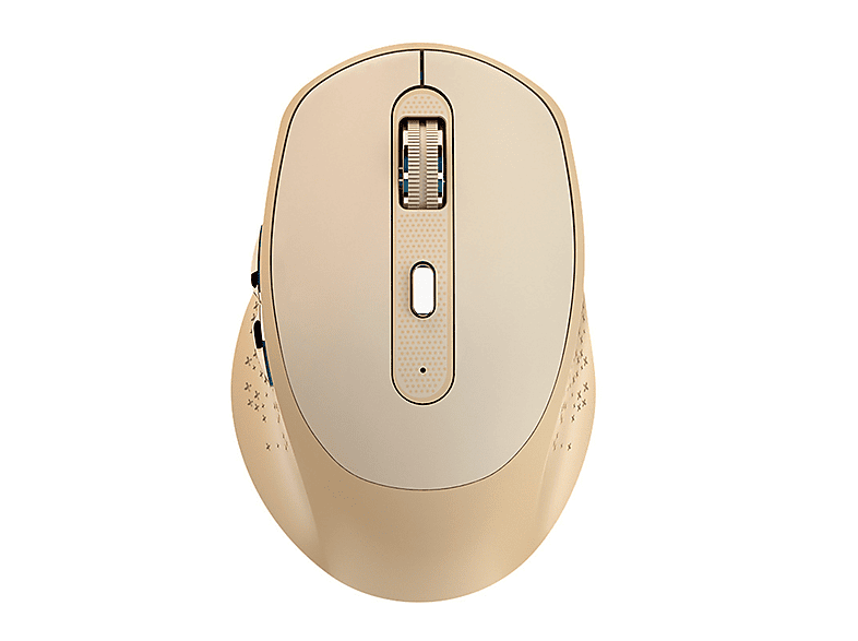 SYNTEK Maus Rosa Bluetooth Wireless Wiederaufladbare Stille Maus Maus ...