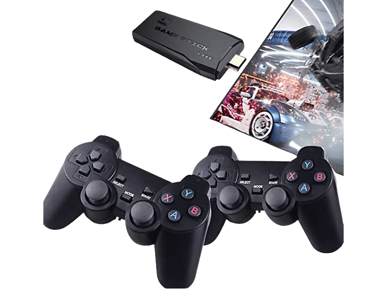 Consola Retro | KLACK CONSPENANDOWL, 64 GB, Negro - 20000 juegos ...