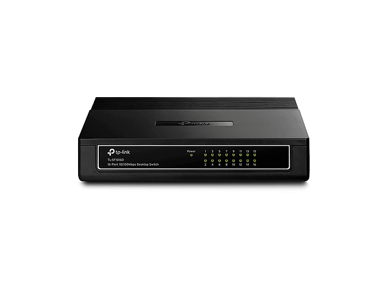 TP-LINK TP-LINK TL-SF1016D 16-Port 100MBit/s Switch Netzwerk-Switches ...